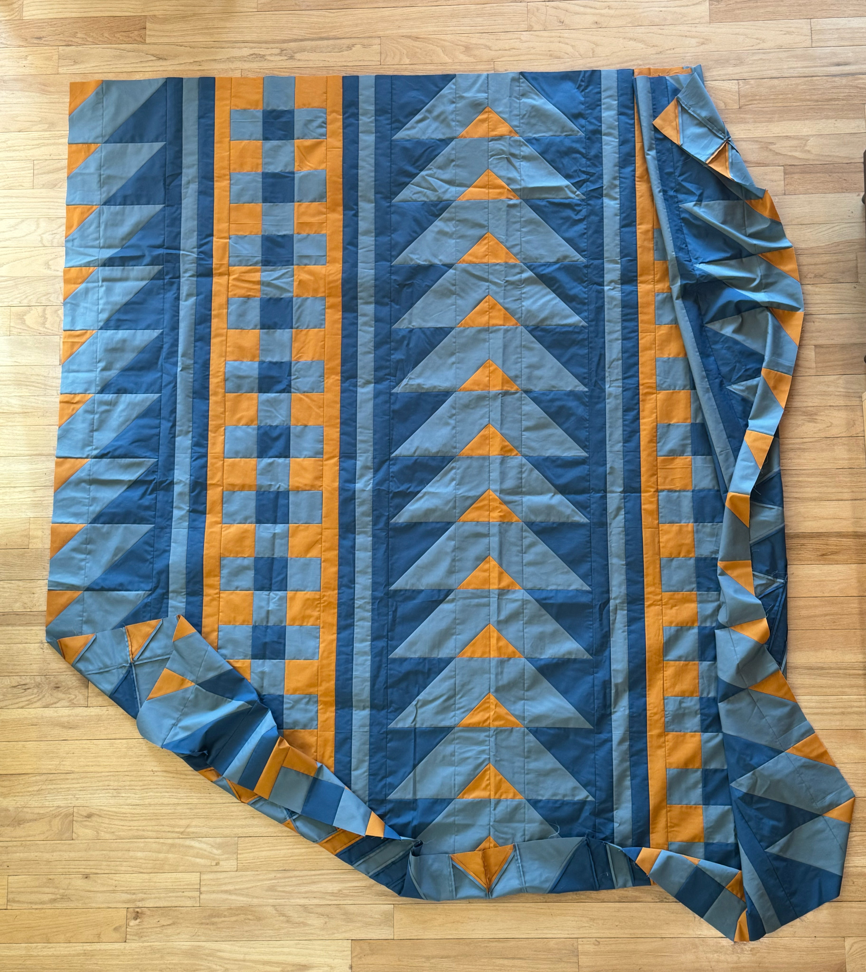 "Yellowstone" Base Camp Throw Quilt Kit (quilt top only) – Squats ...